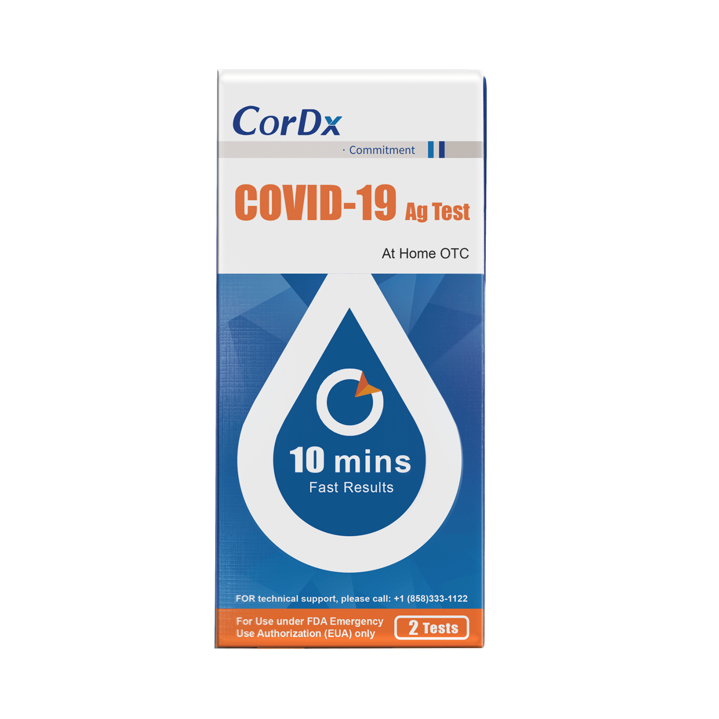 Prime Screen | CorDx COVID-19 AG Test (OTC) [2 Tests] | Prime Screen Test