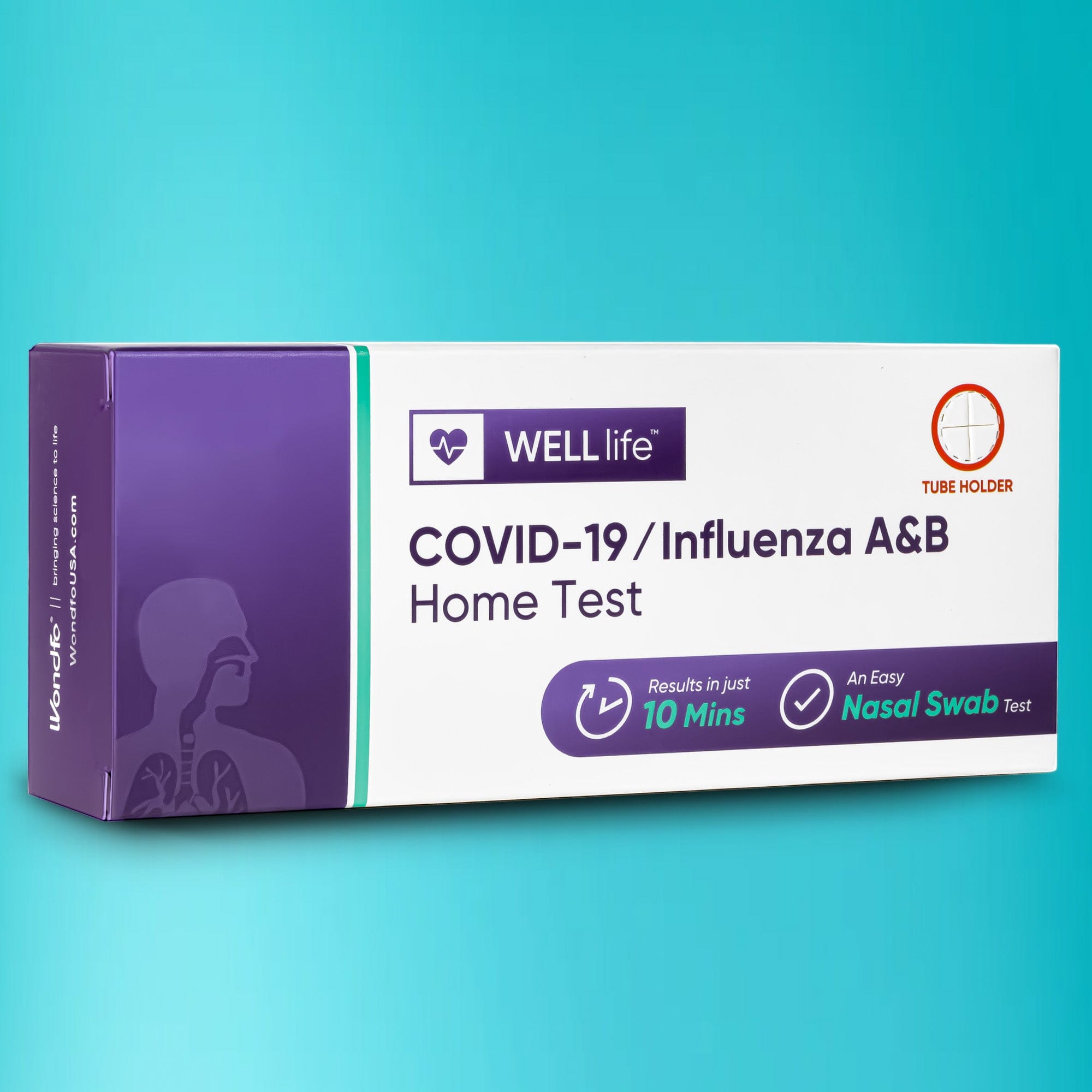 WELLlife™ - Influenza A & B / COVID-19 Rapid Home Test Kit (FLU,C19) W